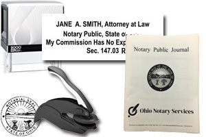 Professional Notary Supplies Bundle | Ohio Attorney